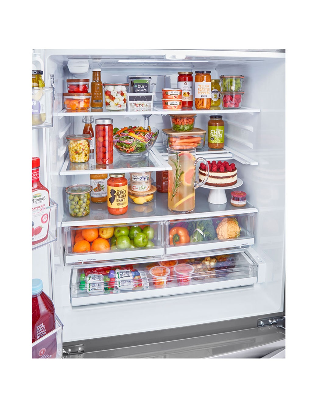 LG LRFWS2906S: 29 cu ft. Smart wi-fi Enabled French Door Refrigerator ...