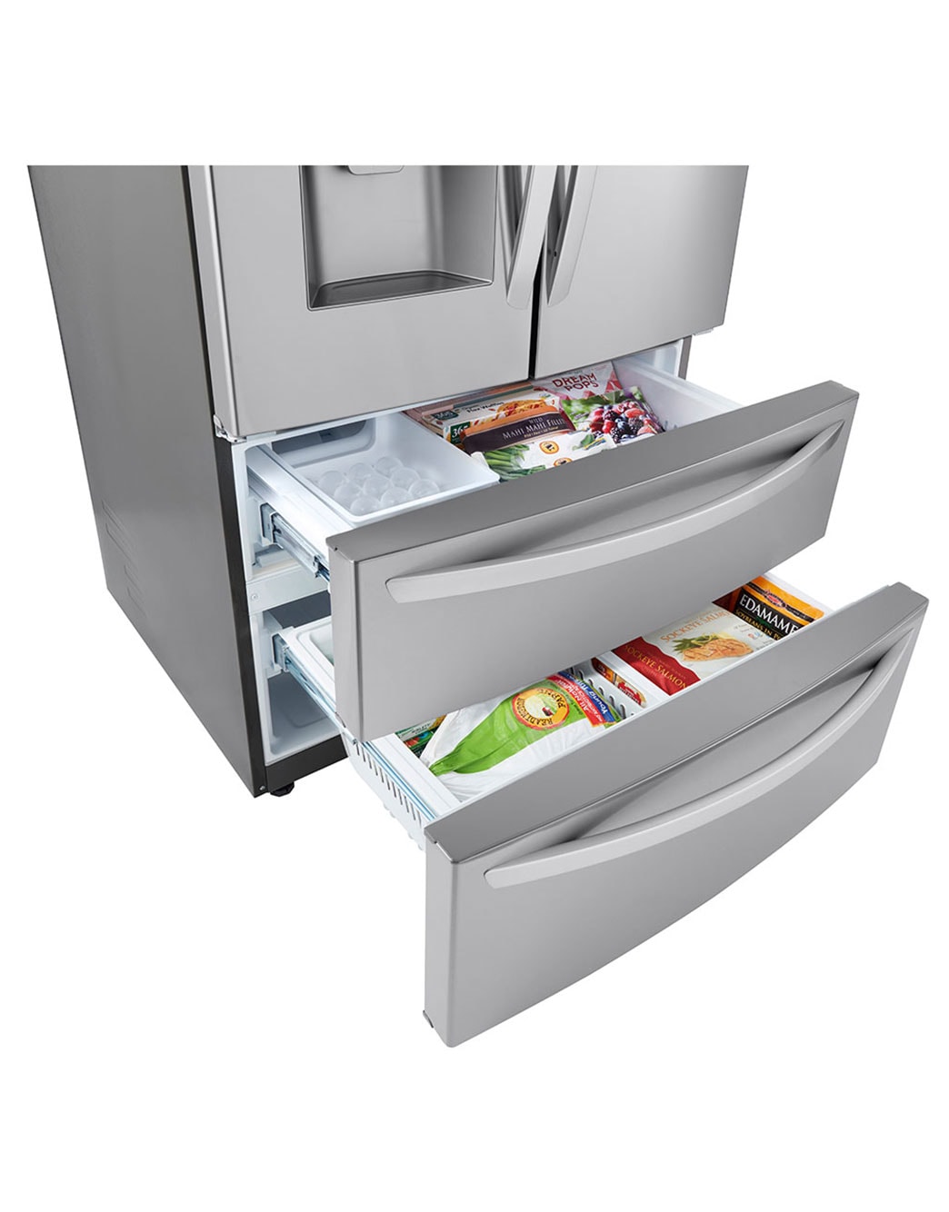 LG LRFWS2906S: 29 cu ft. Smart wi-fi Enabled French Door Refrigerator ...