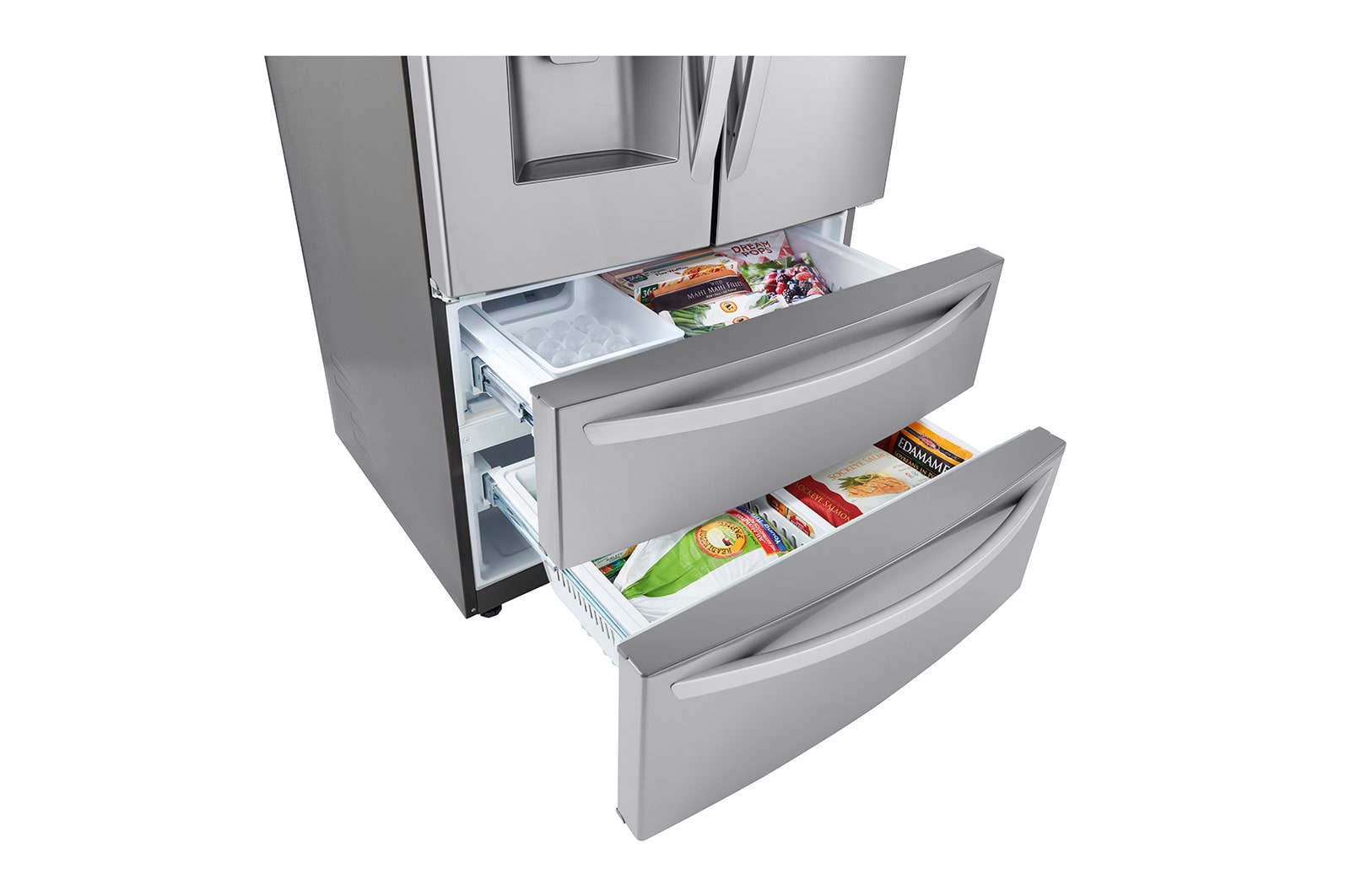 LG LRFWS2906S: 29 cu ft. Smart wi-fi Enabled French Door Refrigerator ...