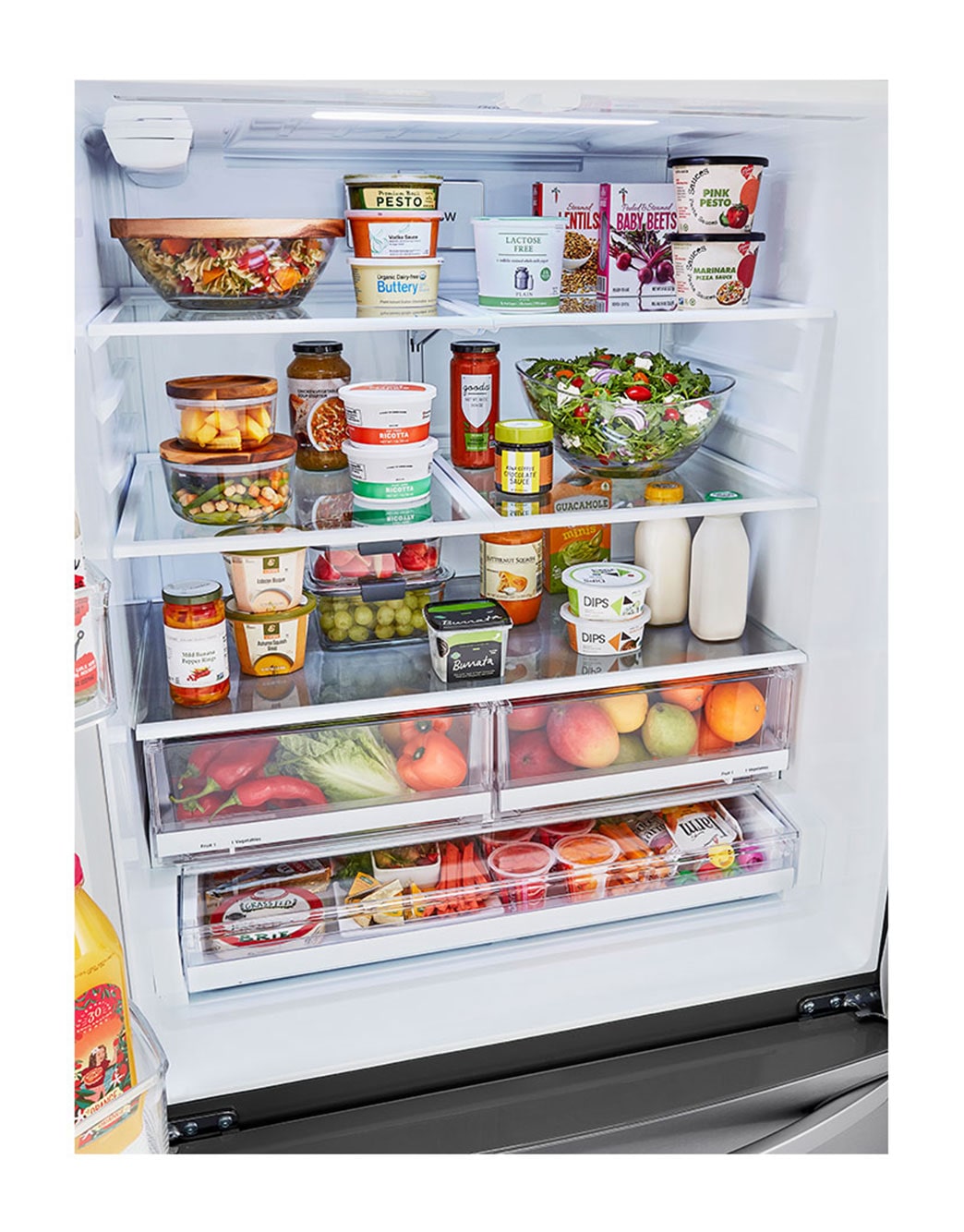 LG LRMDC2306D: 29 cu ft. French Door Refrigerator with Slim Design ...
