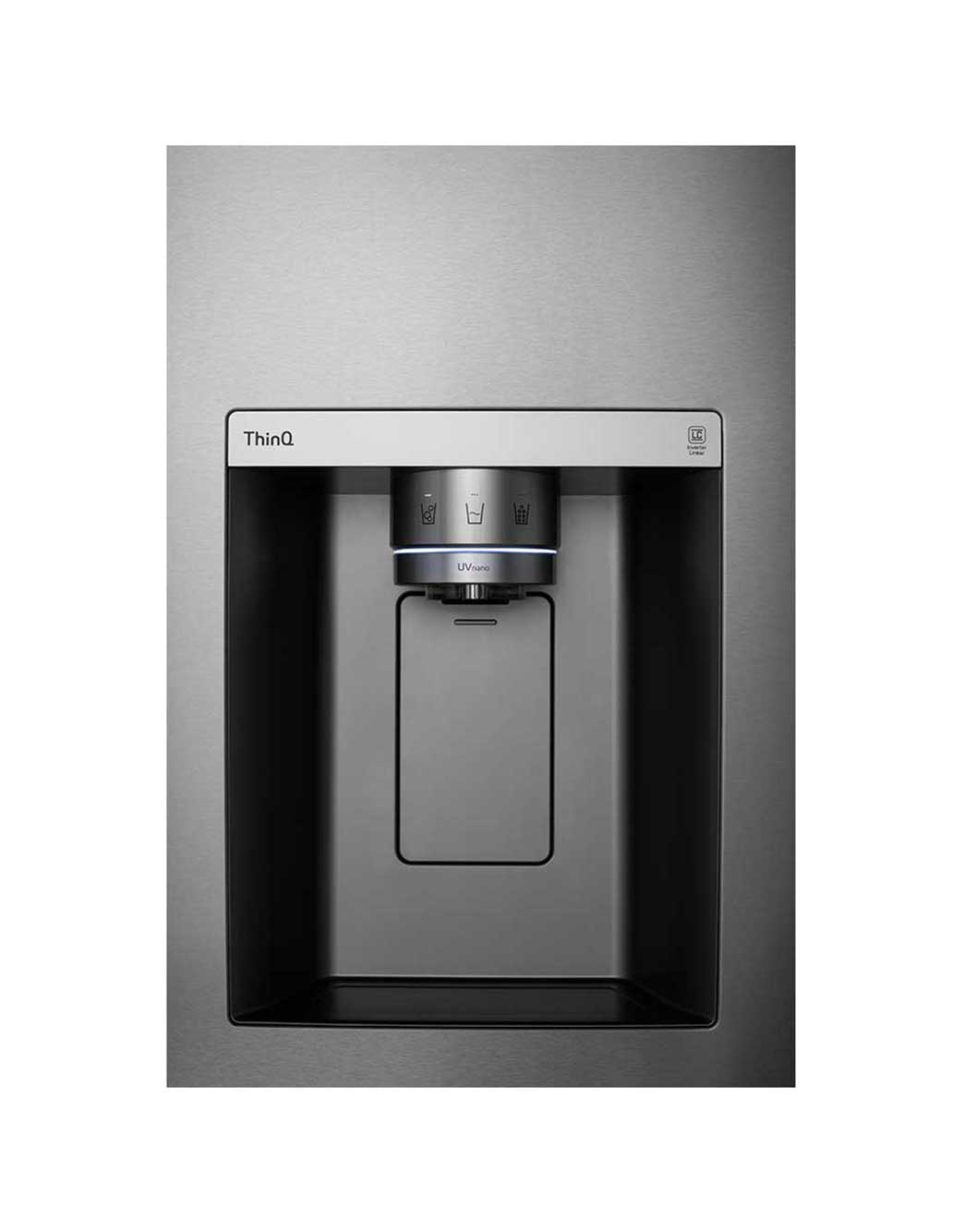 LG 27 cu. ft. Side-By-Side Door-in-Door® Refrigerator with Craft Ice ...