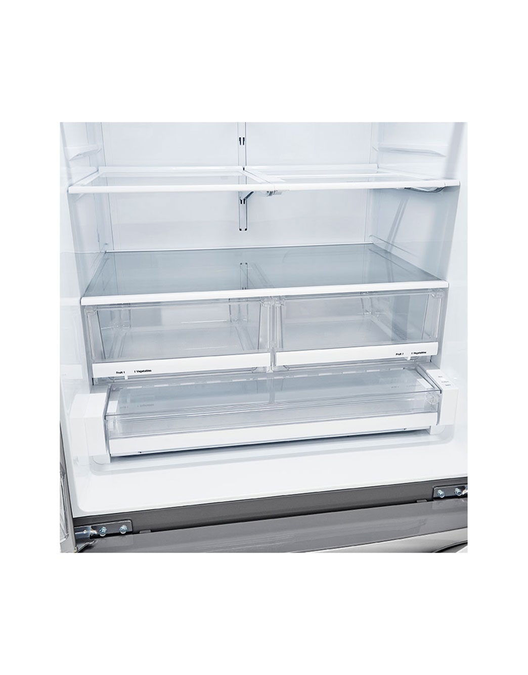LG LRFXS2513S: 25 cu. ft. Smart French Door Refrigerator with Craft Ice ...