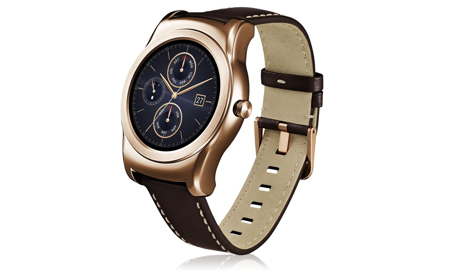 LG W150: Watch Urbane - Elegant Gold Smartwatch | LG USA