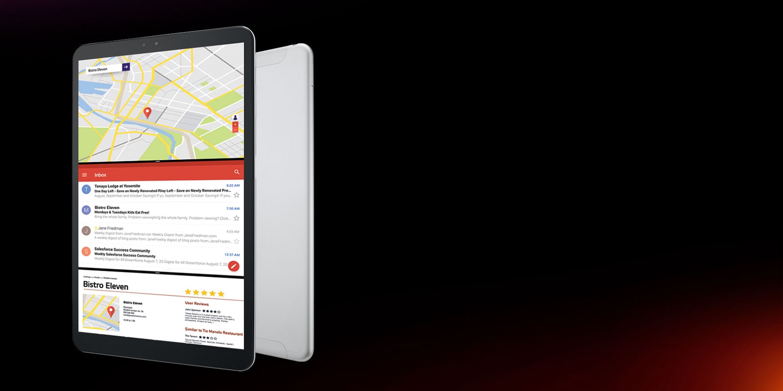 LG G Pad 5™ 10.1 FHD Android Tablet for CCA (LMT600QS.ACCASV)