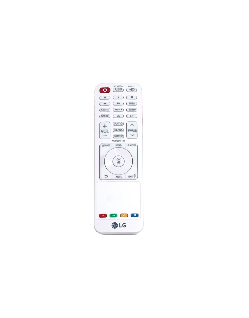 LG Projector Remote Control AKB73616420 (AKB73616420) | LG USA