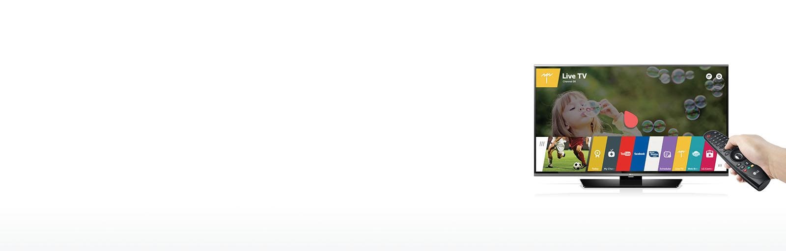 LG Magic Remote Control with Voice Mate™ for Select 2015 Smart TVs (AN ...