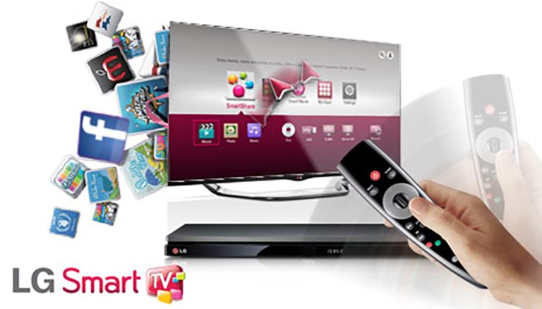 LG BP730 3D-Capable Blu-ray Disc™ Player with Smart TV and Magic Remote
