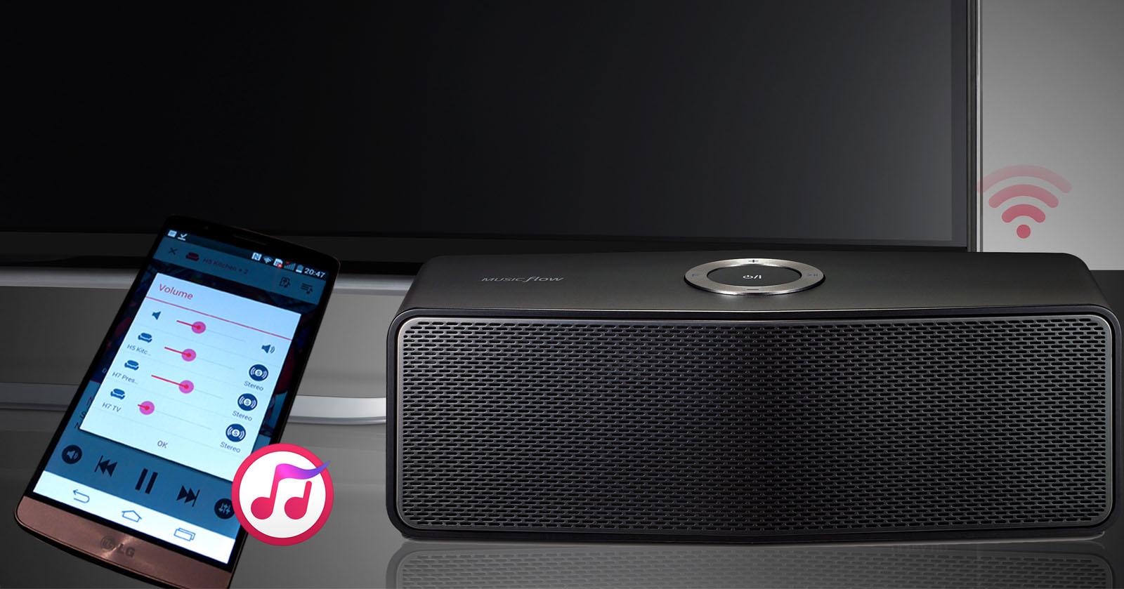 LG NP8350B: H4 Portable Music Flow Speaker | LG USA
