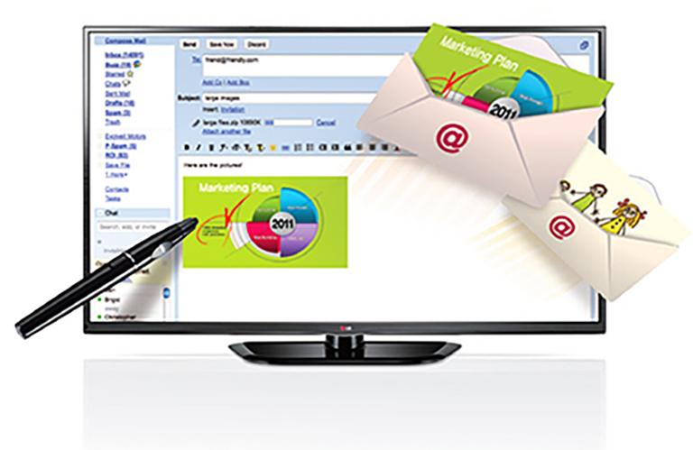 LG AN-TP300: Pentouch Pen and Cradle for LG SMART Plasma TV | LG USA