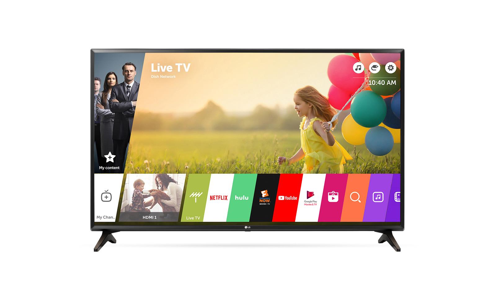 LG Full HD 1080p Smart LED TV - 49'' Class (48.5'' Diag) (49LJ550M ...