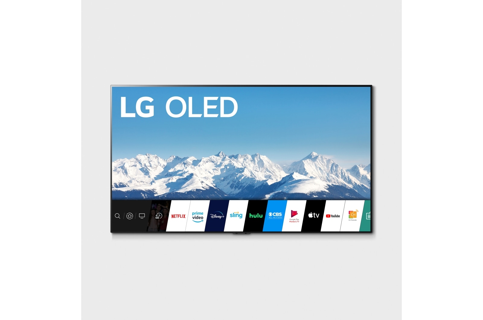 LG GX 55-inch Class with Gallery Design 4K Smart OLED TV w/AI ThinQ ...