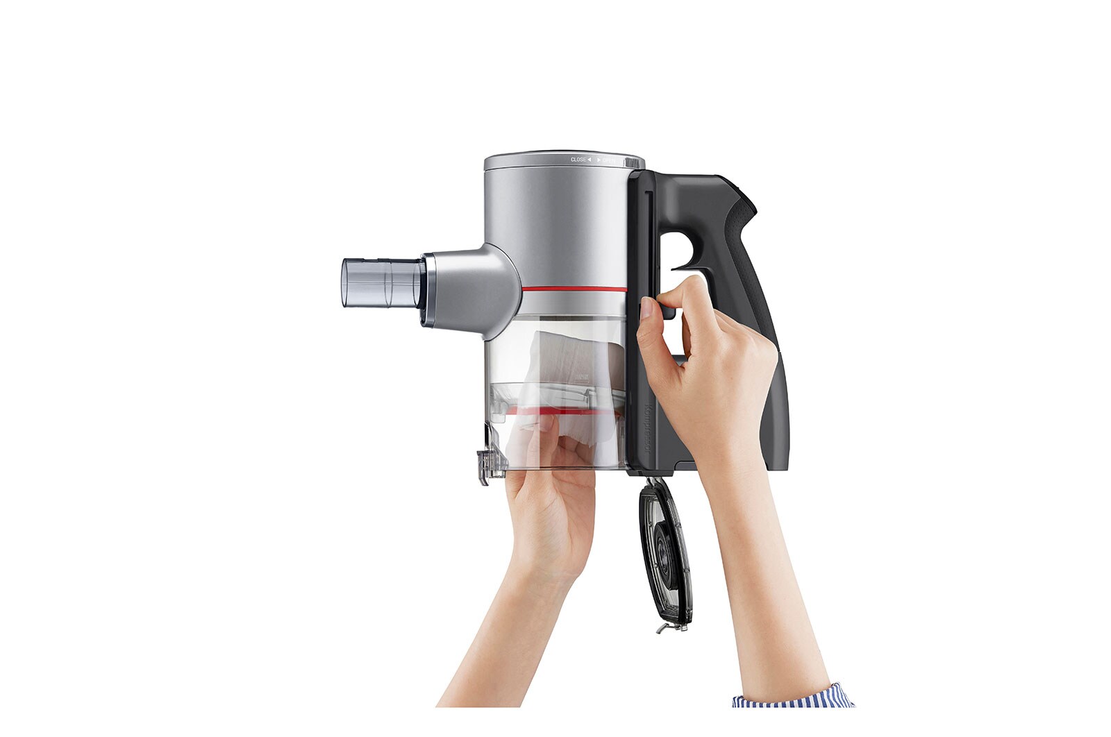 CordZero™ Kompressor® Cordless Stick Vacuum with ThinQ (A925KSM) | LG USA