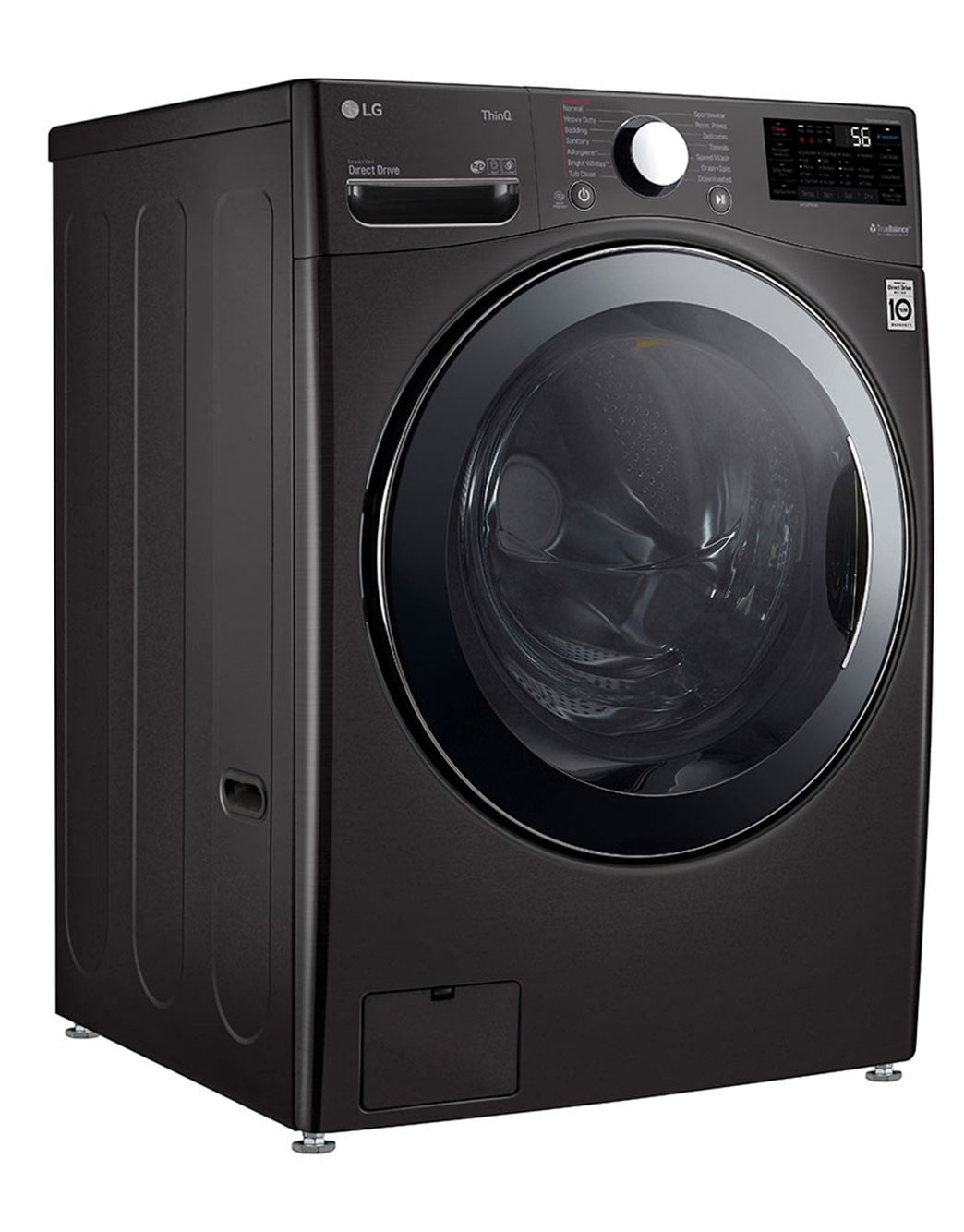LG WM3998HBA: 4.5 cu.ft. Smart wi-fi Enabled All-In-One Washer/Dryer ...