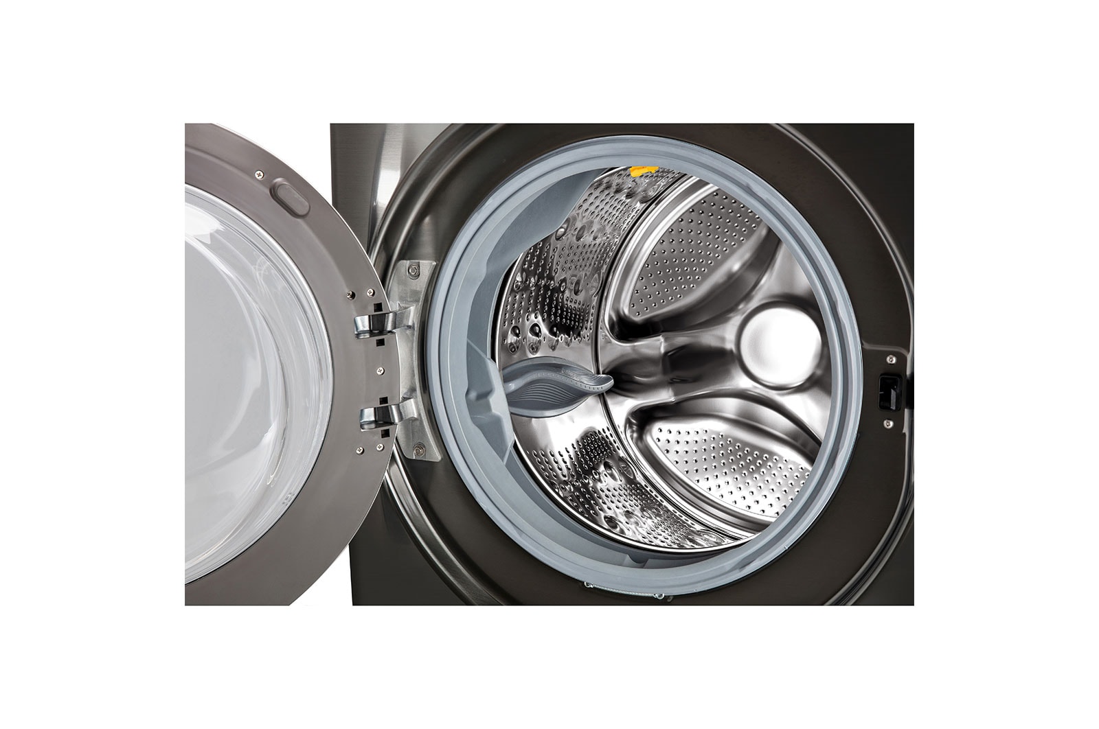 LG WM3998HBA: 4.5 cu.ft. Smart wi-fi Enabled All-In-One Washer/Dryer ...