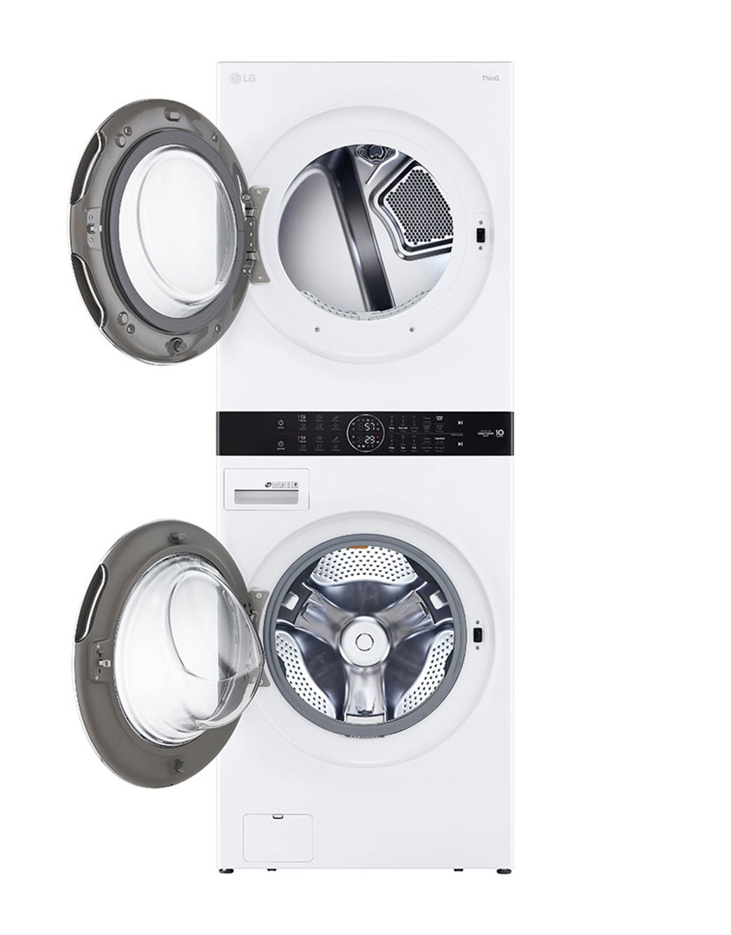 LG Front Load WashTower™ Washer & Gas Dryer Combo (White) | LG USA