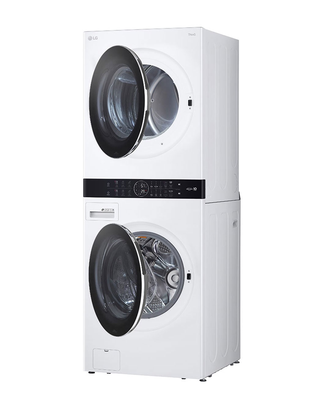 LG Front Load LG WashTower™ Washer & Electric Dryer (White) | LG USA
