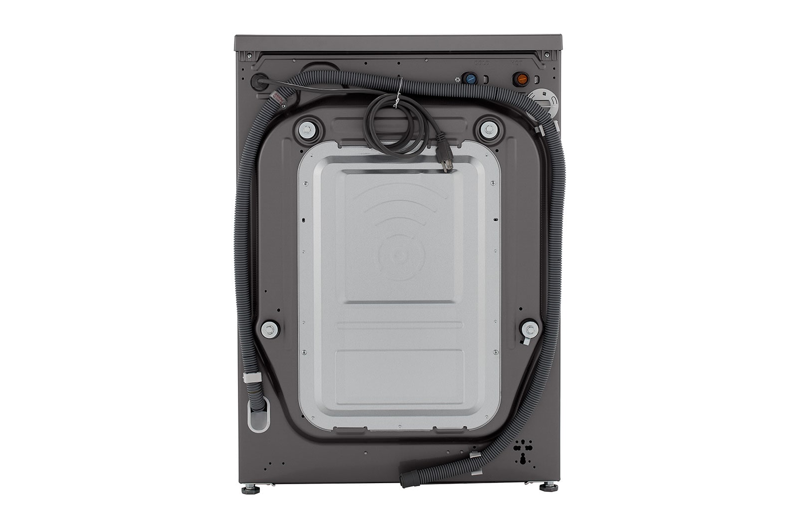 LG WM3555HVA: 2.4 cu.ft. Smart wi-fi Enabled Compact Front Load All-In ...