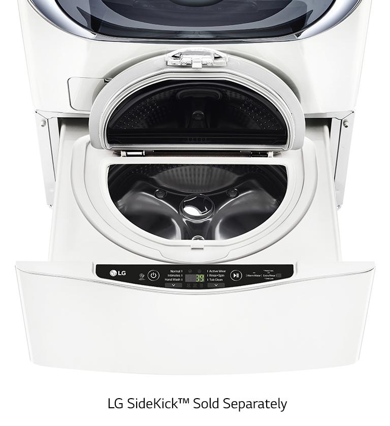 LG 4.3 cu. ft. Ultra-Large Capacity with Steam Technology (WM3370HWA ...