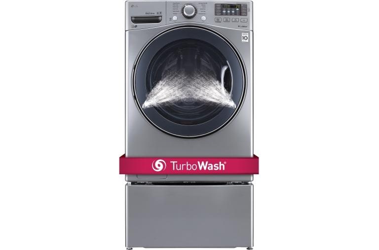 LG 4.5 CU. FT. Ultra Large Capacity Turbowash™ Washer (WM3575CV) | LG USA