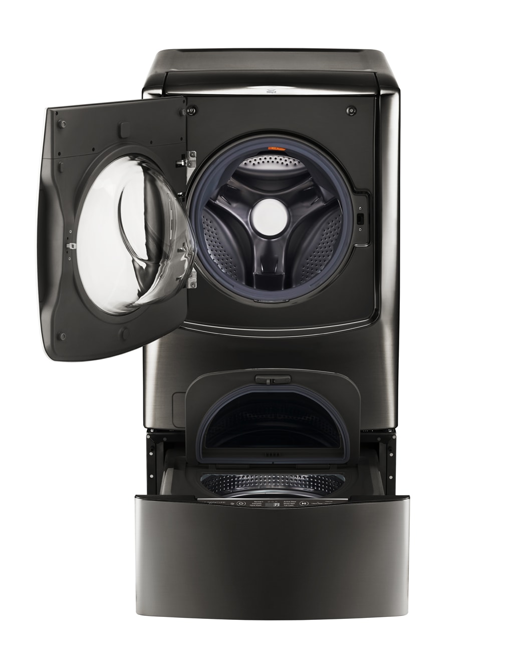 LG SIGNATURE 5.8 cu. ft. Large Smart wi-fi Enabled Front Load Washer ...