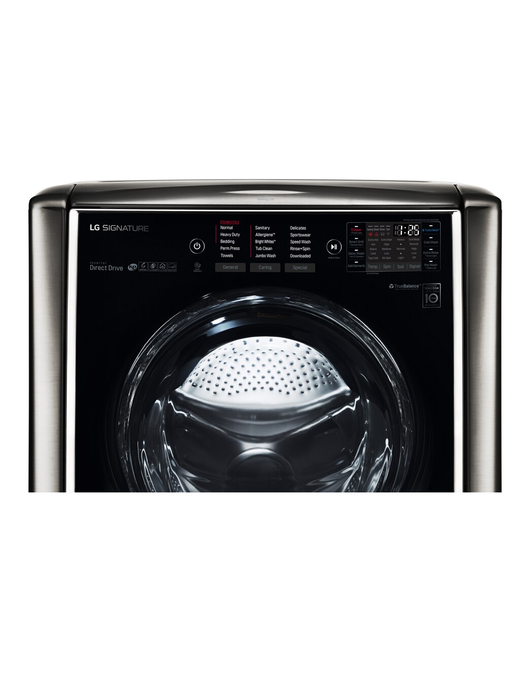 LG SIGNATURE 5.8 cu. ft. Large Smart wi-fi Enabled Front Load Washer ...