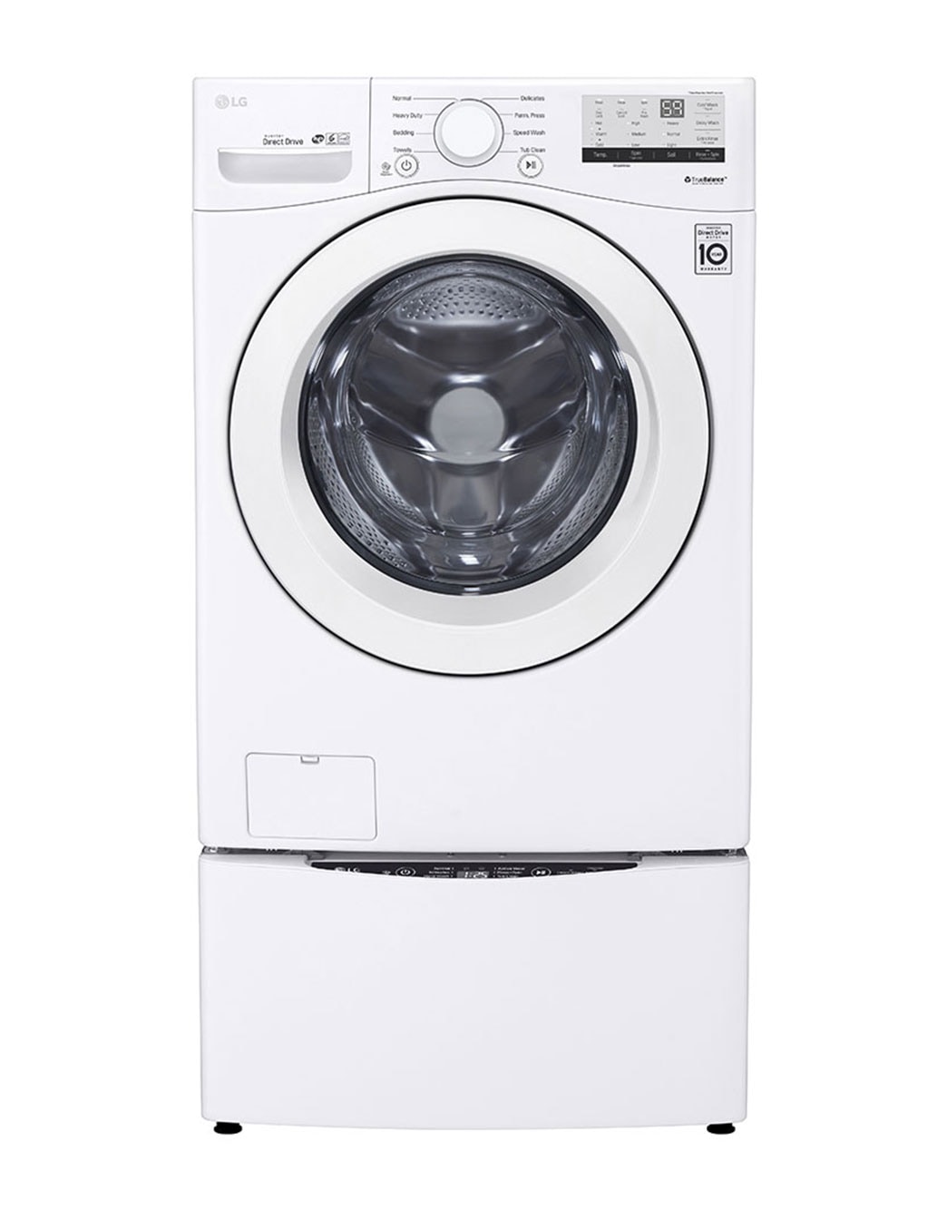 LG WM3400CW: 4.5 cu. ft. Front Load Washer| LG USA