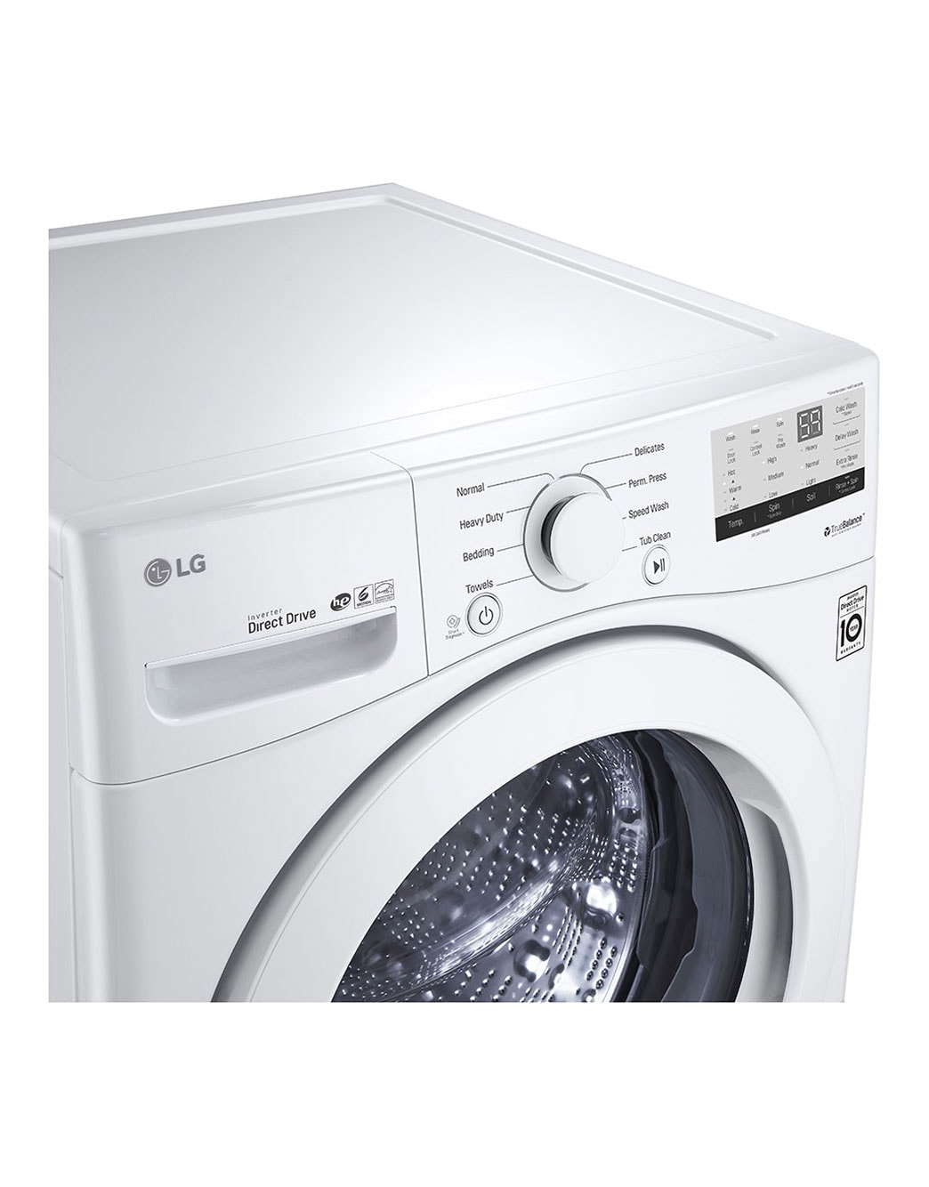 LG WM3400CW: 4.5 cu. ft. Front Load Washer| LG USA