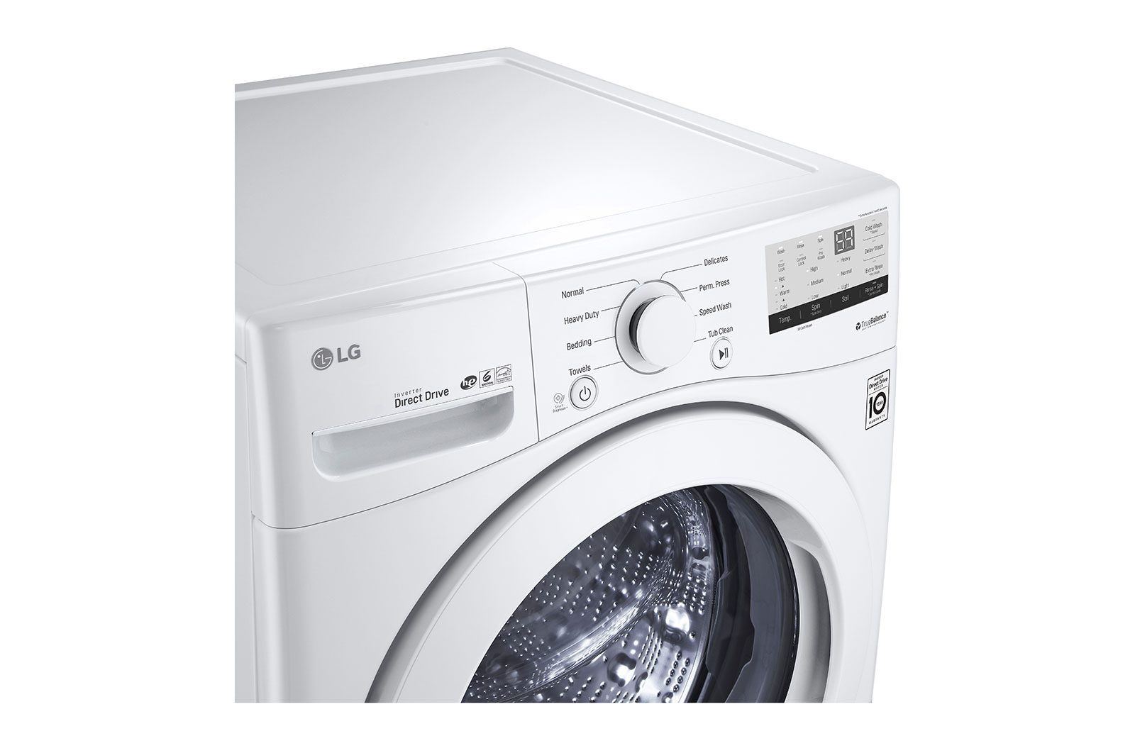 LG WM3400CW: 4.5 cu. ft. Front Load Washer| LG USA