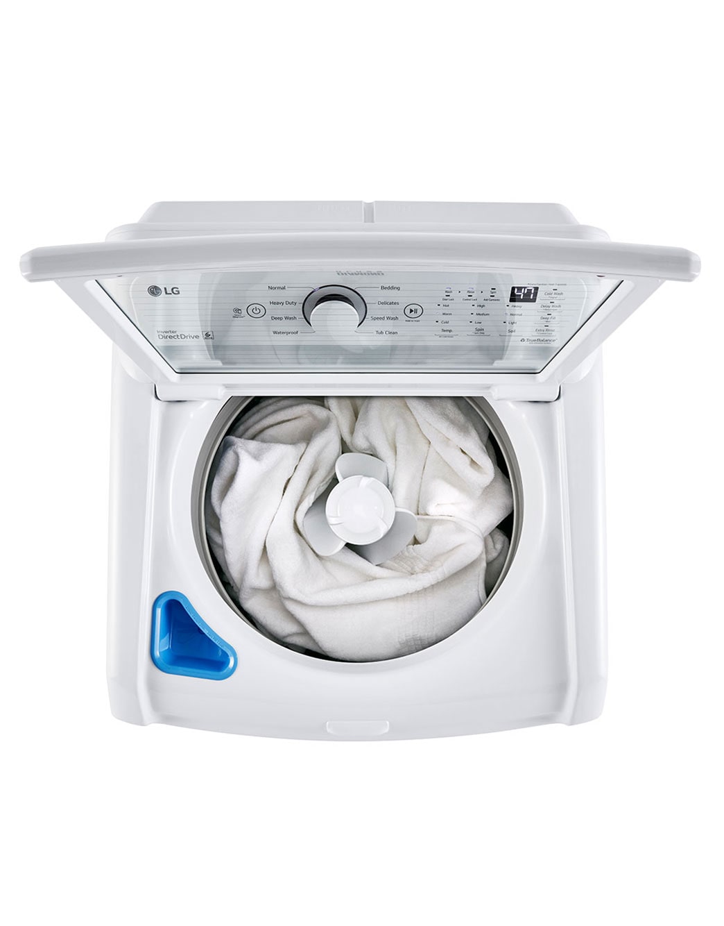 LG WT7005CW: 4.3 cu. ft. Mega Capacity Top Load Washer with 4-Way ...