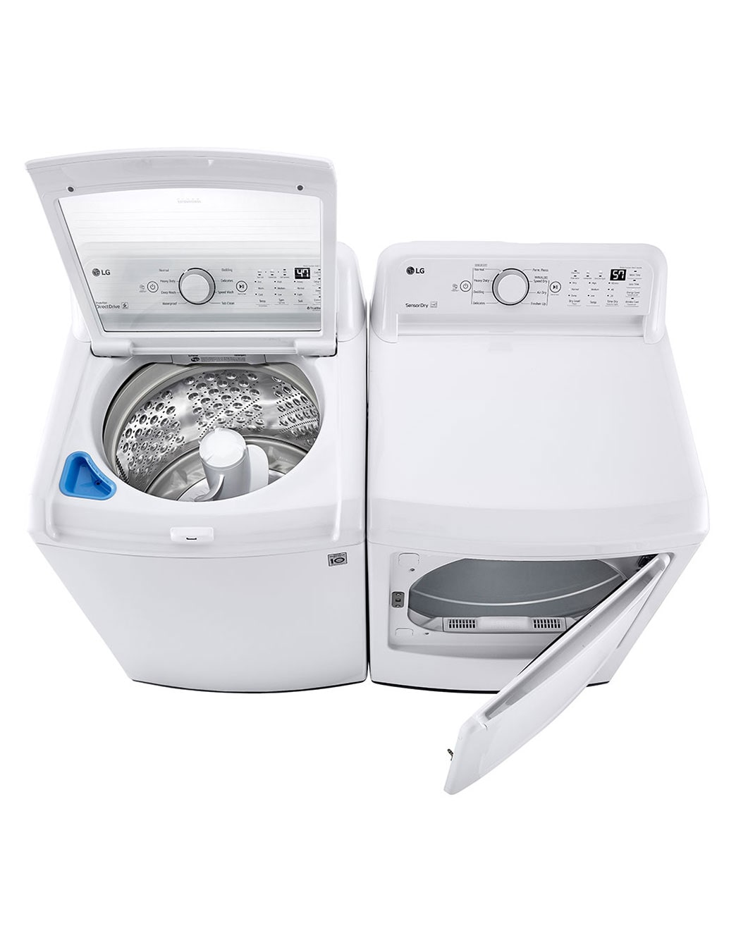 LG WT7005CW: 4.3 cu. ft. Mega Capacity Top Load Washer with 4-Way ...