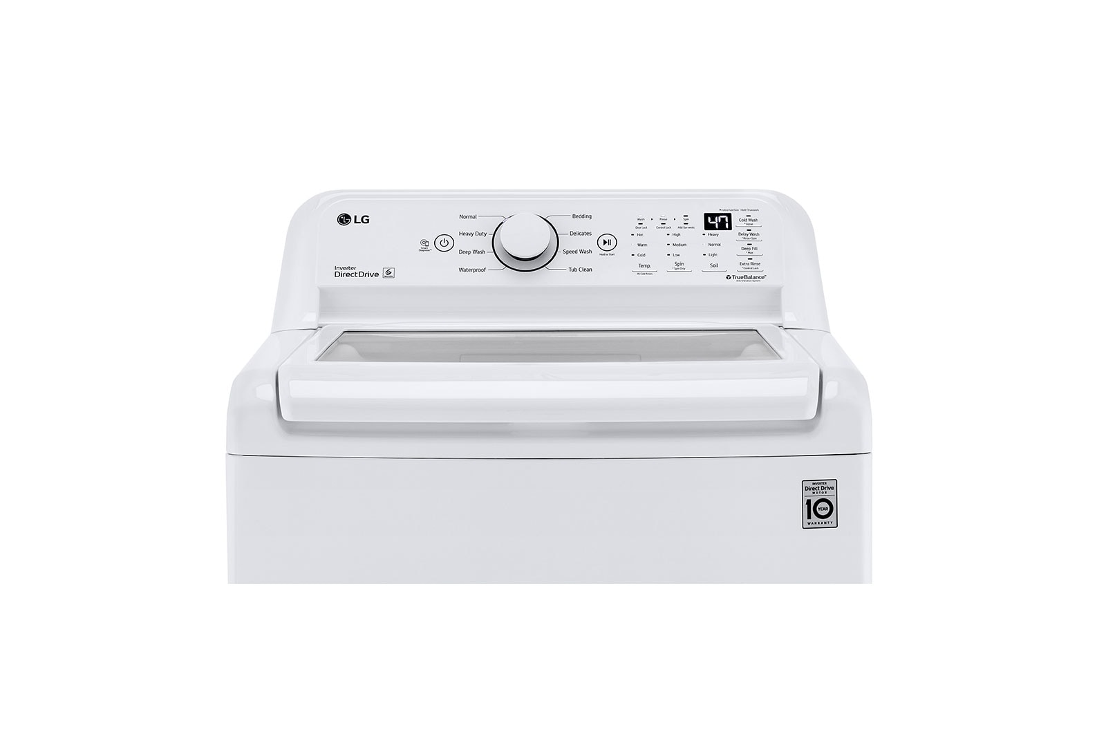 LG WT7005CW: 4.3 cu. ft. Mega Capacity Top Load Washer with 4-Way ...