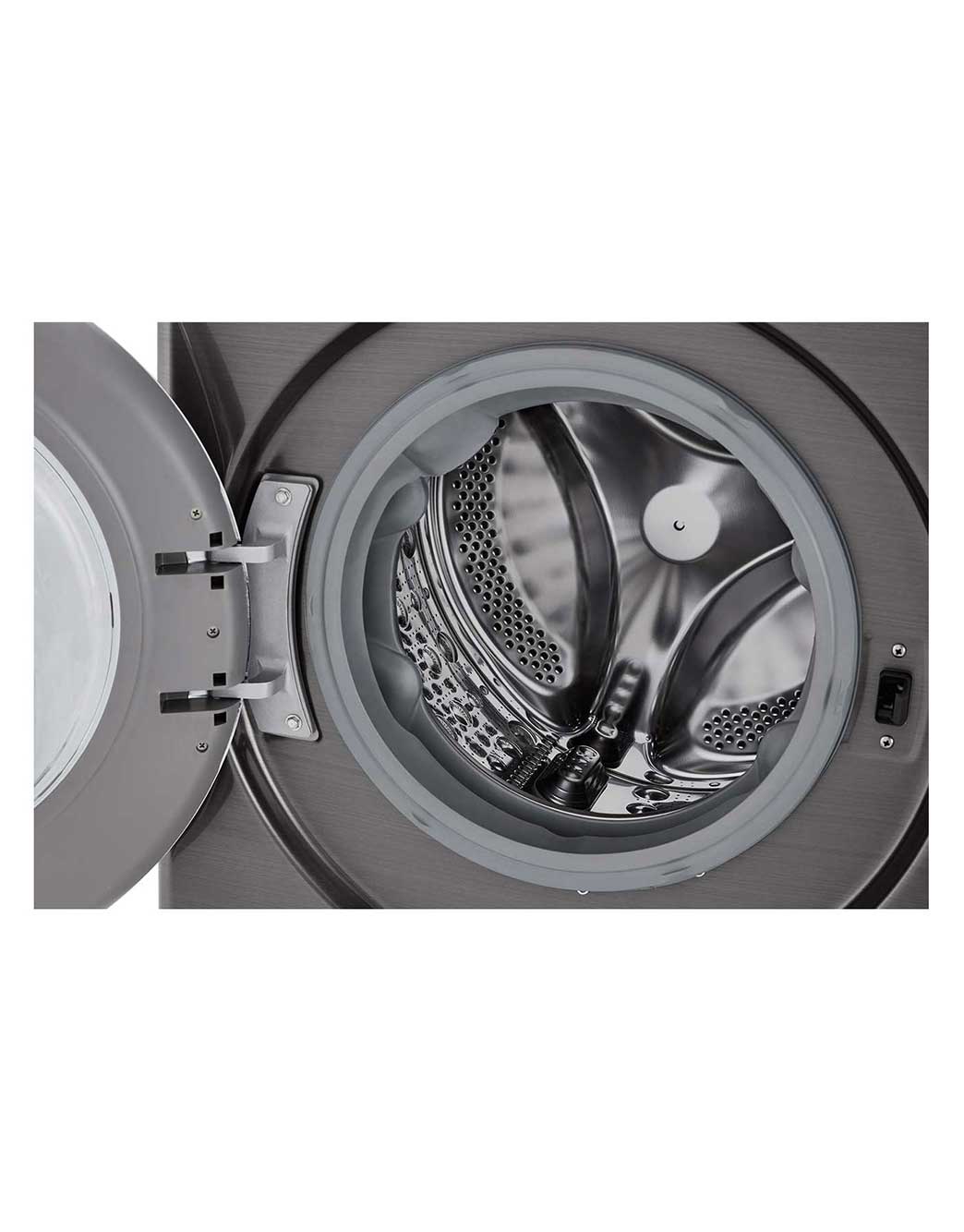 LG WM1455HVA: 2.4 cu.ft. Smart wi-fi Enabled Compact Front Load Washer ...