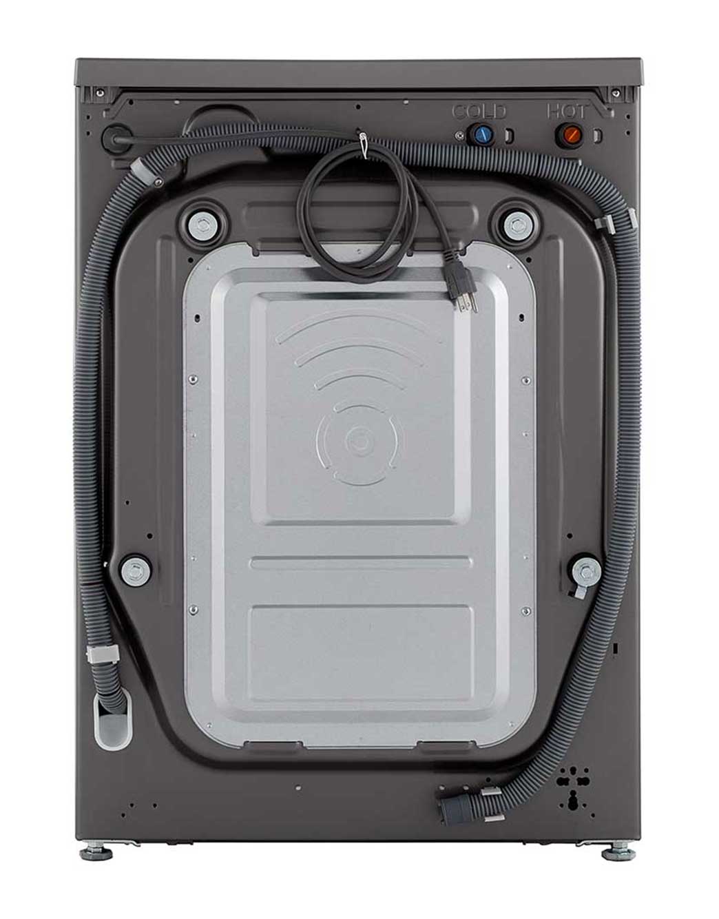 LG WM1455HVA: 2.4 cu.ft. Smart wi-fi Enabled Compact Front Load Washer ...