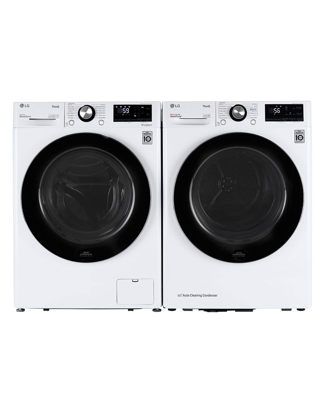 LG WM1455HWA: 2.4 cu.ft. Smart wi-fi Enabled Compact Front Load Washer ...