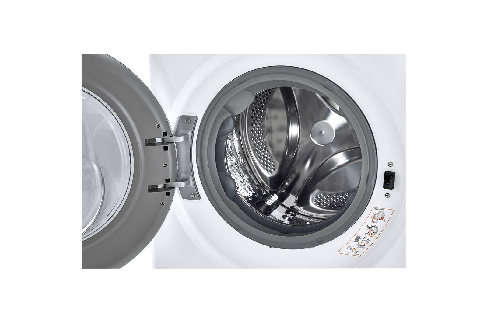 LG WM1455HWA: 2.4 cu.ft. Smart wi-fi Enabled Compact Front Load Washer ...