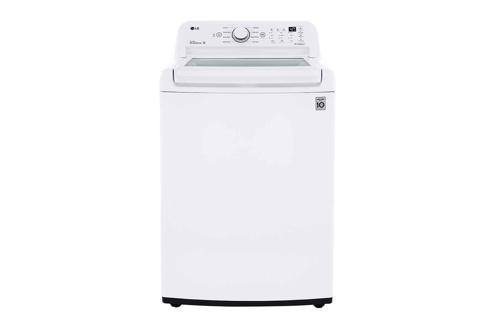 LG WT7000CW: 4.5 cu. ft. Ultra Large Capacity Top Load Washer with ...
