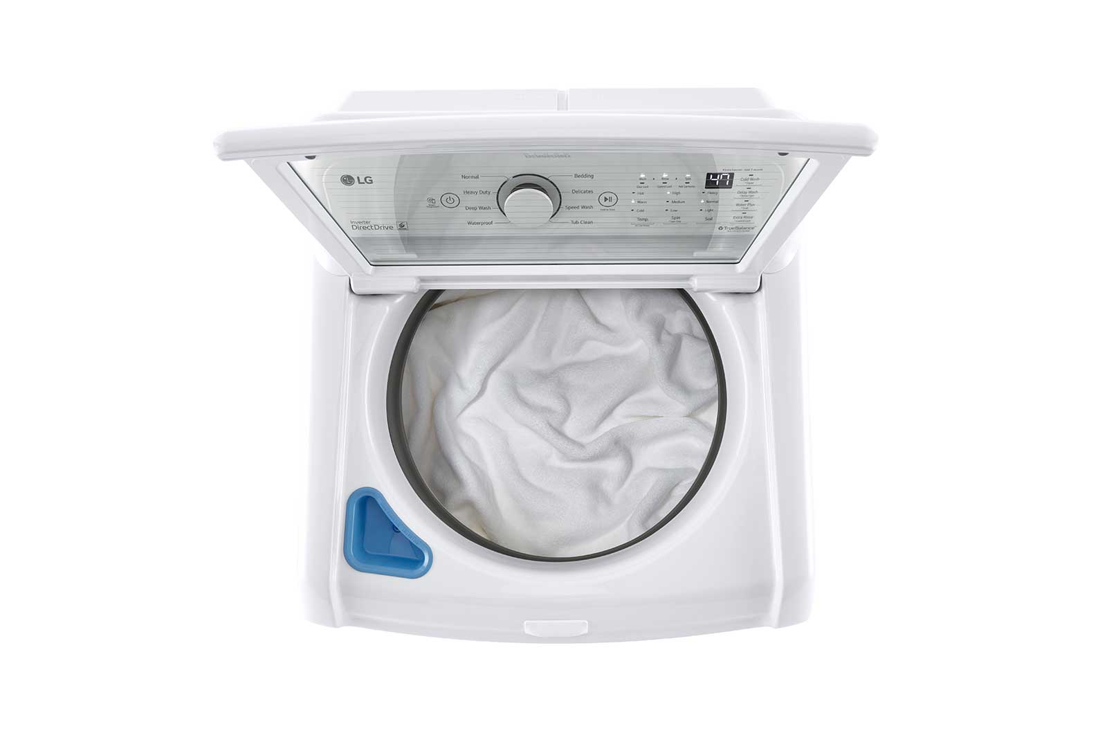 LG WT7000CW: 4.5 cu. ft. Ultra Large Capacity Top Load Washer with ...