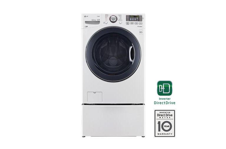 LG 4.3 cu. ft. Ultra Large Capacity TurboWash™ Washer w/ NFC Tag On ...