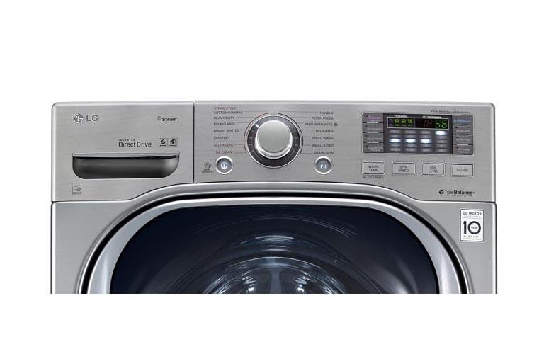 LG WM4070HVA: Large TurboWash Washer with Steam Technology | LG USA