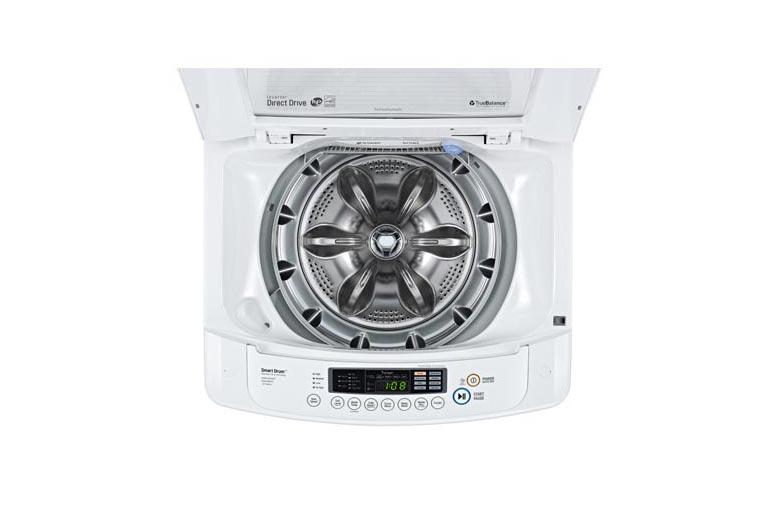 LG WT1001CW: Extra Large Top Load Washer with Front Control | LG USA