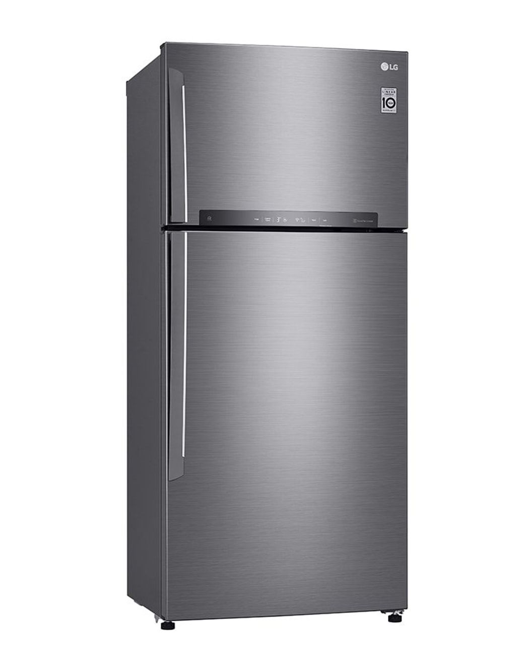 LG Объем 506 л | Холодильник LG с верхней морозильной камерой | Бежевый ...
