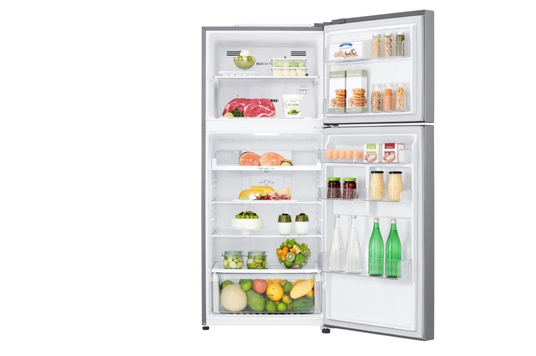 Холодильник LG с верхней морозильной камерой с линейным инверторным ...