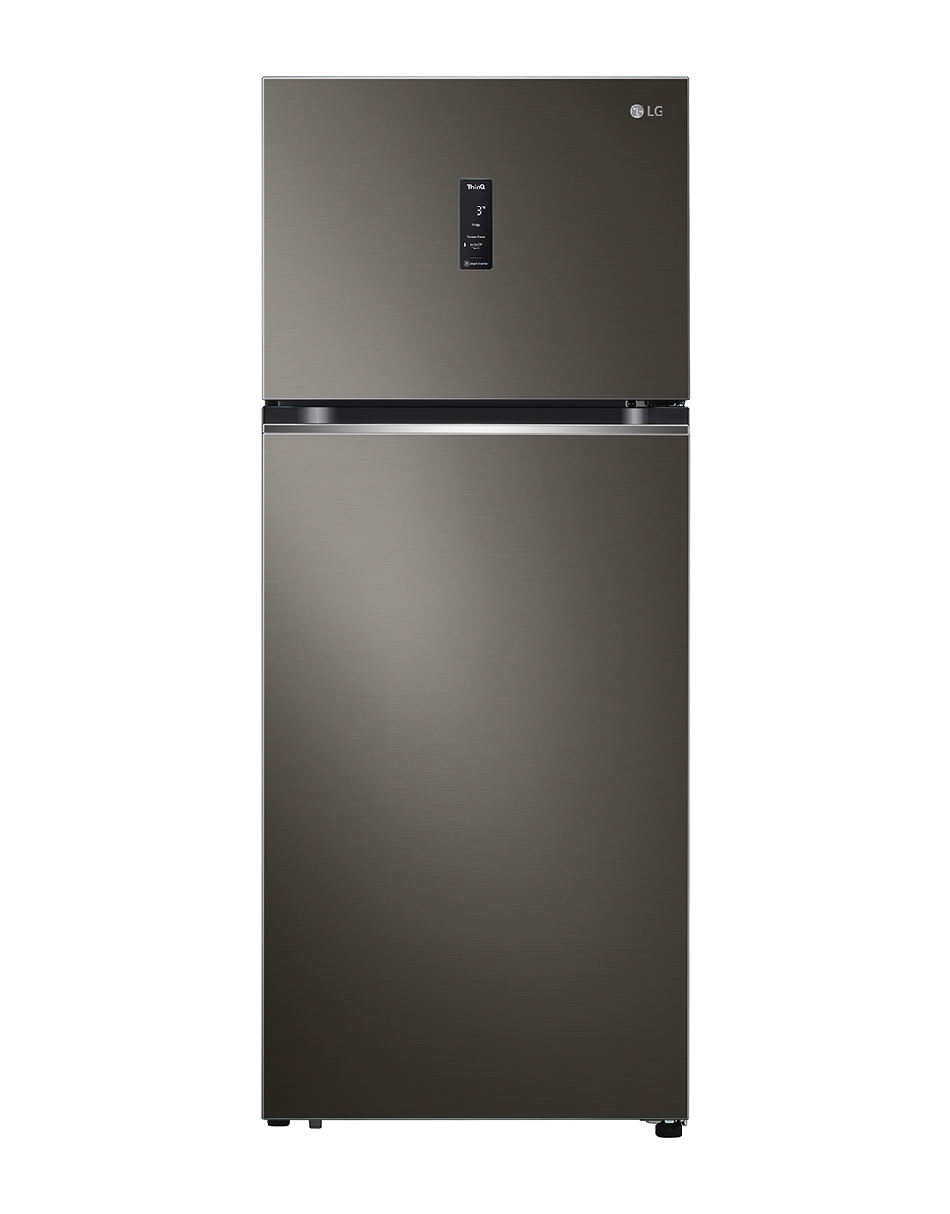 LG Объем 395 л | Холодильник LG с верхней морозильной камерой | Черный ...